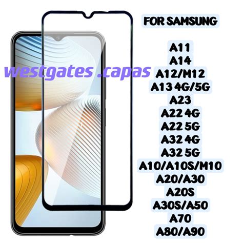 Pelicula 3d Vidro Compativel Samsung A11 A14 A12 M12 A13 4g 5g A23 A22 4g A22 5g A32 4g A32 5g