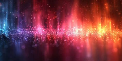 Experience The Vibrant And Mesmerizing Abstract Light Waves That Dance