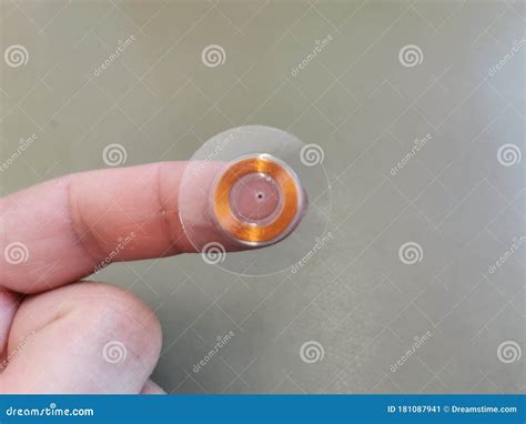 Interior Of An Rfid Transponder For Access Control Royalty Free Stock