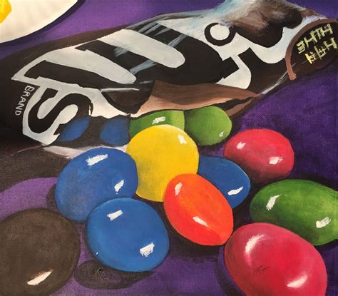 Favorite Food Still Life Acrylic Paintings