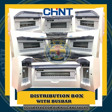 Chint Flush Type Distribution Box With Busbar Pvc Lazada Ph