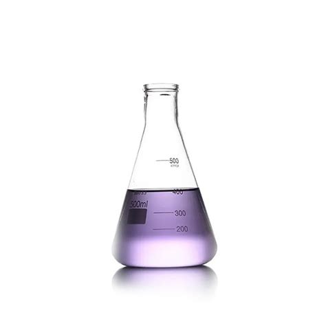 China Borosilicate Narrow Neck Glass Conical Flask Glassware Erlenmeyer Flask Manufacturers Factory