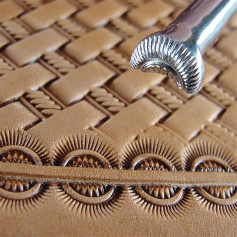 Crescent Border Stamp Barry King Leather Stamping Tool 4 Stamping