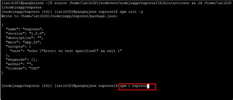 Cara Install Expressjs Di Cpanel Hosting Rumahweb