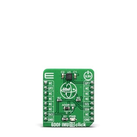 DOF IMU Click Mikroe