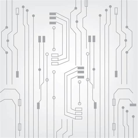 Vector Circuit Board Illustration Abstract Technology Stock Vector Image By ©zhurbao19gmail