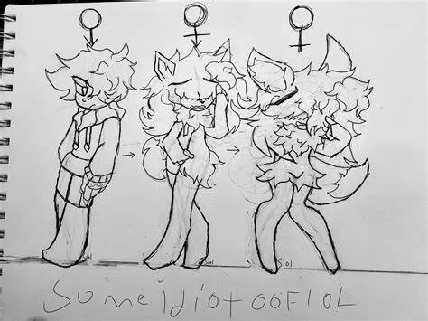 Eevee Tg Tf By Someidiotooflol On Deviantart