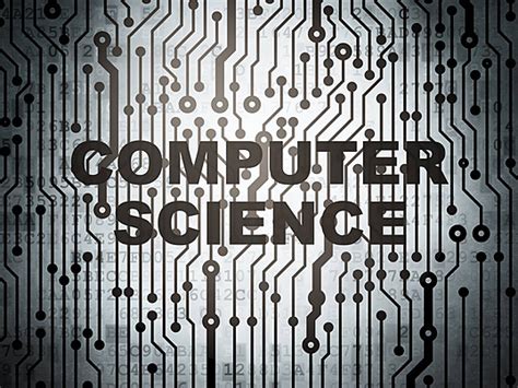 Science Concept Circuit Board With Computer Science Knowledge Concept