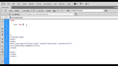 Php 730 Create Php File Youtube