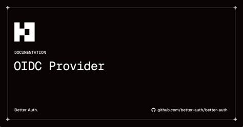 Oidc Provider Better Auth