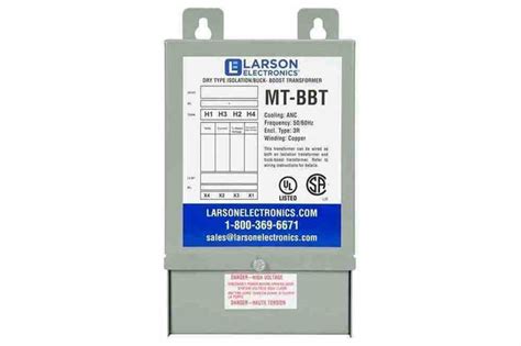 Larson Electronics 5 Kva Isolation Transformer 277v Primary 208v