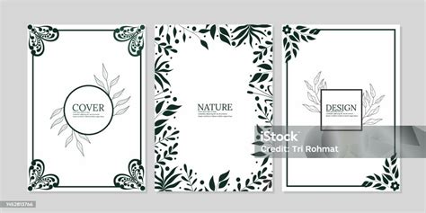 벡터 클래식 책 표지입니다 장식 빈티지 프레임 또는 테두리는 책 표지 초대장 브로셔 저널에 인쇄됩니다 실루엣 잎 장식입니다 꽃무늬에 대한 스톡 벡터 아트 및 기타 이미지