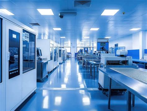 Inside The Semiconductor Lab Stock Image Image Of Machine Work 309048237