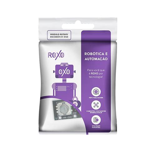 Módulo Rotary Encoder Roxo Ky 040 Kabum