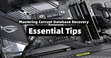 Mastering Corrupt Database Recovery Essential Tips
