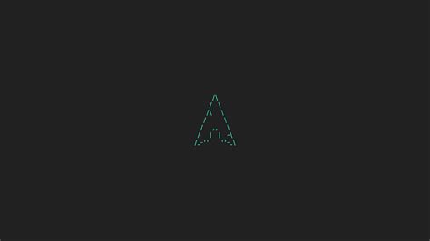 Arch Linux Minimal Logo K Wallpaper HD Computer Wallpapers K Wallpapers Images Backgrounds