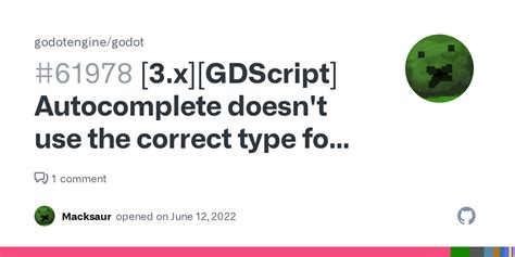 3x Gdscript Autocomplete Doesnt Use The Correct Type For Onready