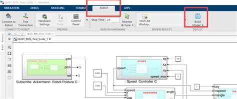 matlab与ros联合仿真——simulink生成ros代码 matlab转ros代码 csdn博客