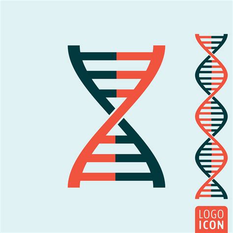 Dna Icon Isolated 608482 Vector Art At Vecteezy