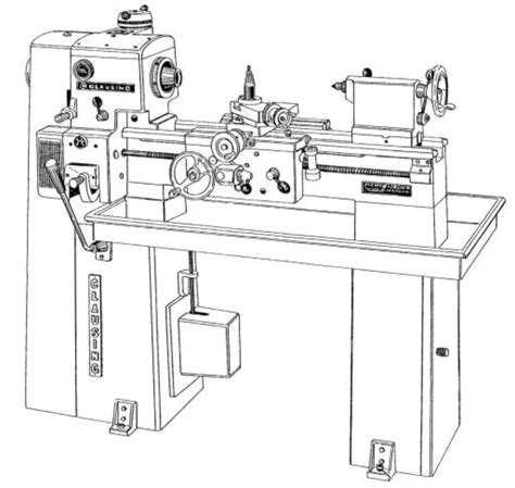 Clausing 12 5900 Series Variable Spd Metal Lathe Instruction And Part Manual 502099 And Below