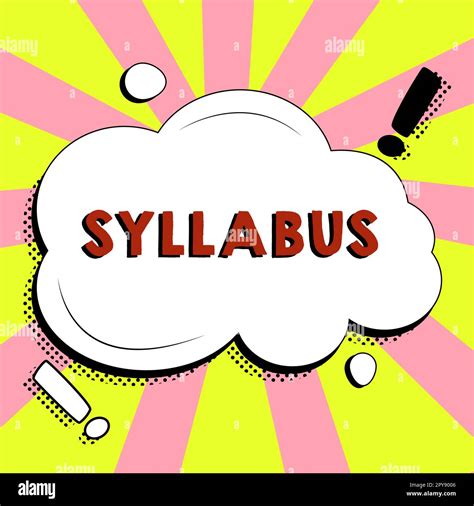 Text Showing Inspiration Syllabus Business Concept A Summary Outline Of A Discourse Treatise