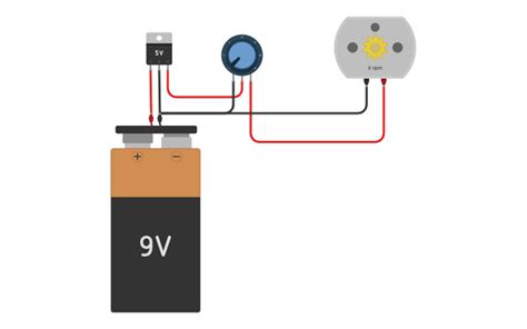 Circuit Design Motor Speed Control With Potentiometer Tinkercad
