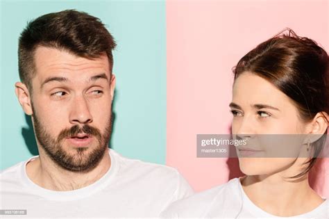 Suspicion Doubt Mistrust Distrust Concept Doubtful Man Looking With