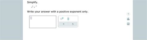Solved Simplify V V Write Your Answer With A Positive Chegg