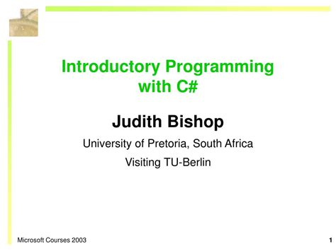 ppt introductory programming with c powerpoint presentation free