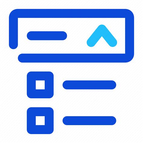 form field dropdown selector ui user interface icon download on