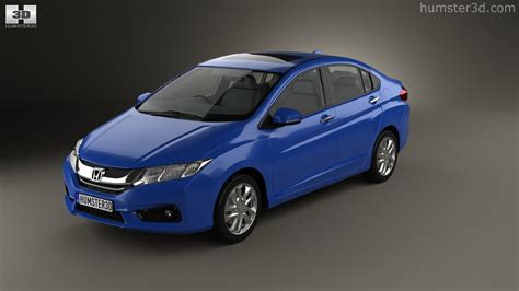 360 View Of Honda City 2016 3d Model 3dmodels Store