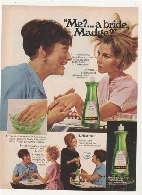 1968 Palmolive With Madge Dish Detergent You Re Soaking In