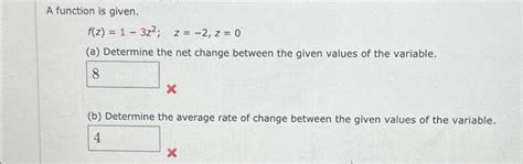 Solved A function is given f z z² z z Chegg