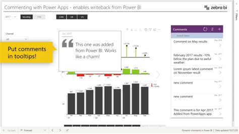 How To Create Dynamic Comments In Power Bi How To Start Zebra Bi