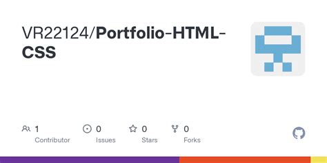 Portfolio Html Cssindexhtml At Main · Vr22124portfolio Html Css · Github