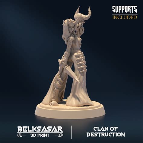 Barbarian Necromancer Horny TTRPG NSFW Premium Quality ECO Etsy