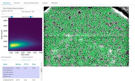 cutoff cc axis during particle picking particle picking cryosparc