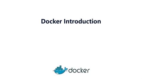 ppt docker introduction powerpoint presentation free download id