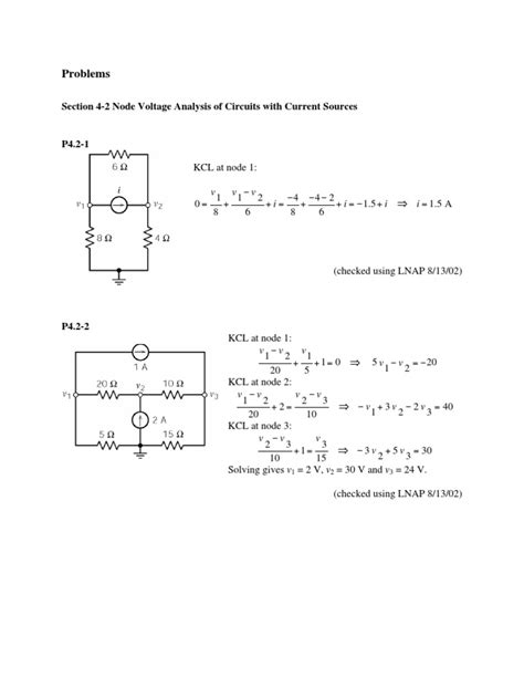 Chapter 4 Methods Of Analysis Of Resistive Circuits Pdf Electrical Circuits Power Supply