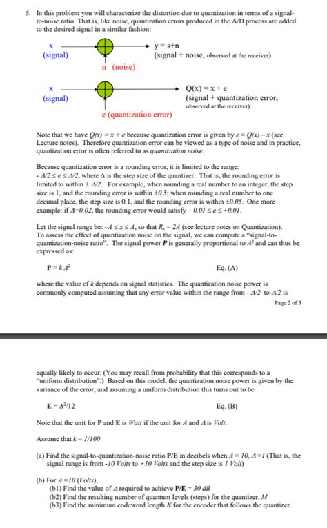 Solved 5 In This Problem You Will Characterize The