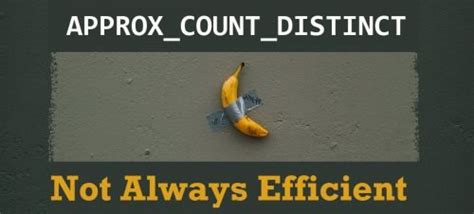 Sql Server Approxcountdistinct Not Always Efficient Sql
