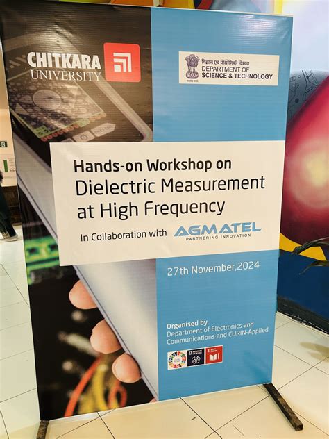 Gaurav Bakshi On Linkedin Hands On Workshop On Dielctric Measurement