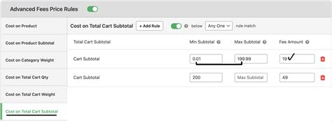 How To Charge Woocommerce Extra Fees Based On Total Cart Subtotal