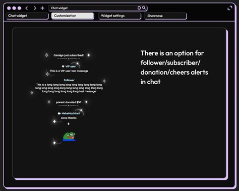 Chat Widget For Twitch Streamelements Different Roles Etsy Canada