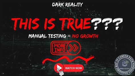The Secrets Of Manual Tester Revealed Automation Qa Java Selenium