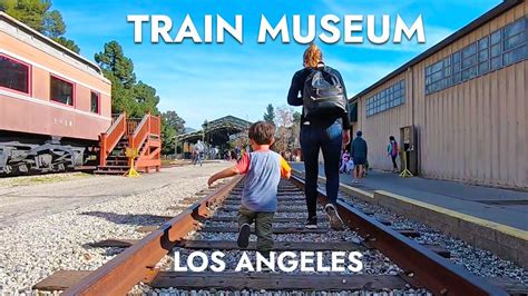 Travel Town Museum In Los Angeles Griffith Park Old Historic Trains