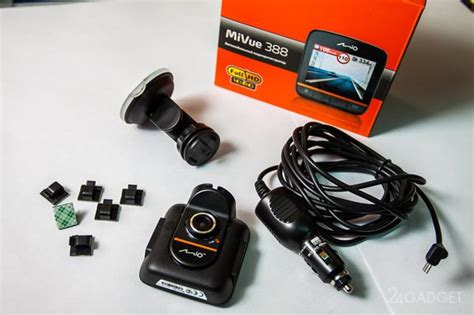 Обзор Mio MiVue 388 - автомобильного видеорегистратора с Full HD и GPS ...