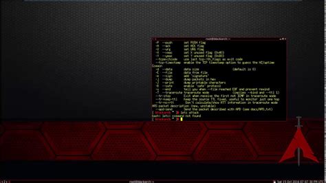 How To Use Hping3 For Ddos Attack In Black Arch Youtube