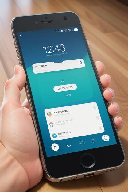 Premium Ai Image Smartphone Mobile Phone Product Mockup Display Advertising Rendering Mockup