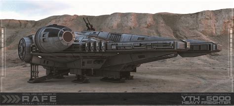 Rafe Dominguez E Corellian Yth 5000 Heavy Freighter